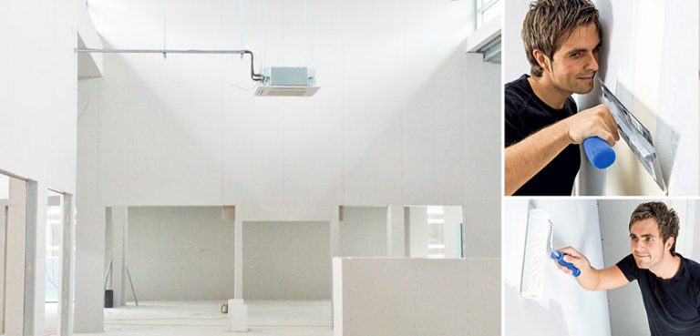 Aquapanel Dry-lining Systems - Drywall Qatar