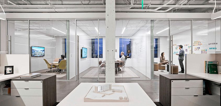 Glass & Demountable Partitions - Drywall Qatar